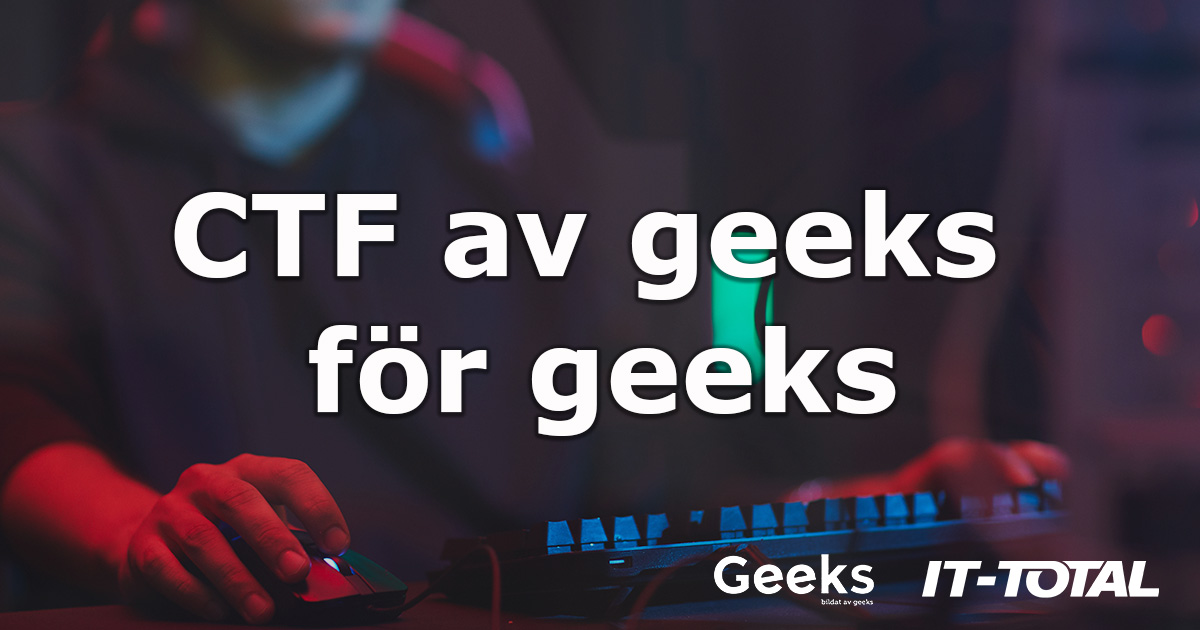 - Geeks CTF